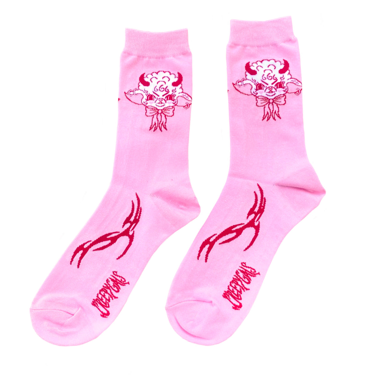 Lamby Pink Unisex Socks – Creepy Gals