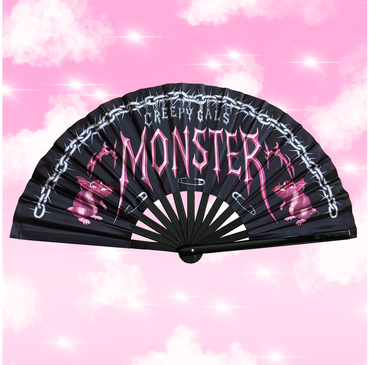 Monster Rave Fan – Creepy Gals