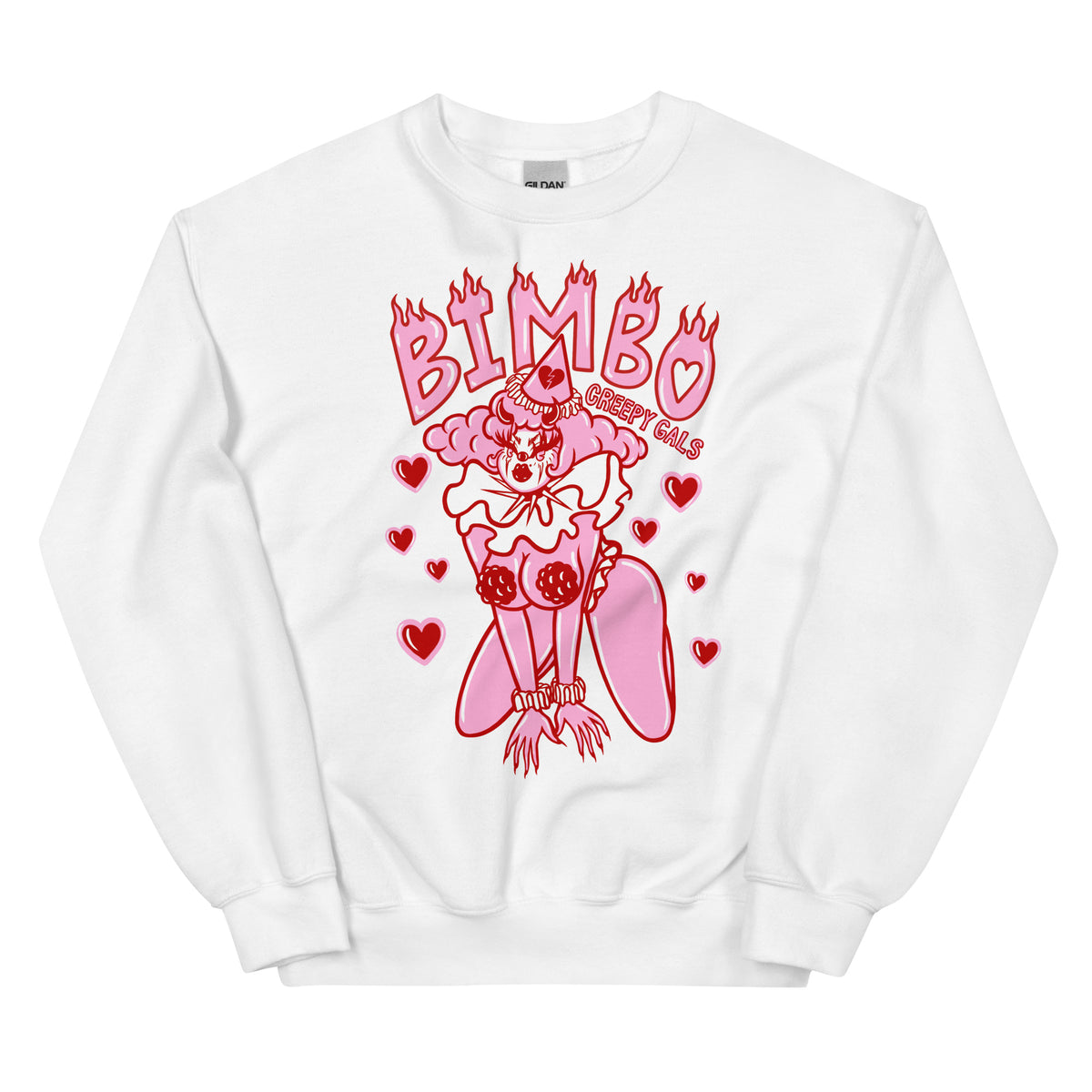 Bimbo the Clown Unisex Sweatshirt – Creepy Gals